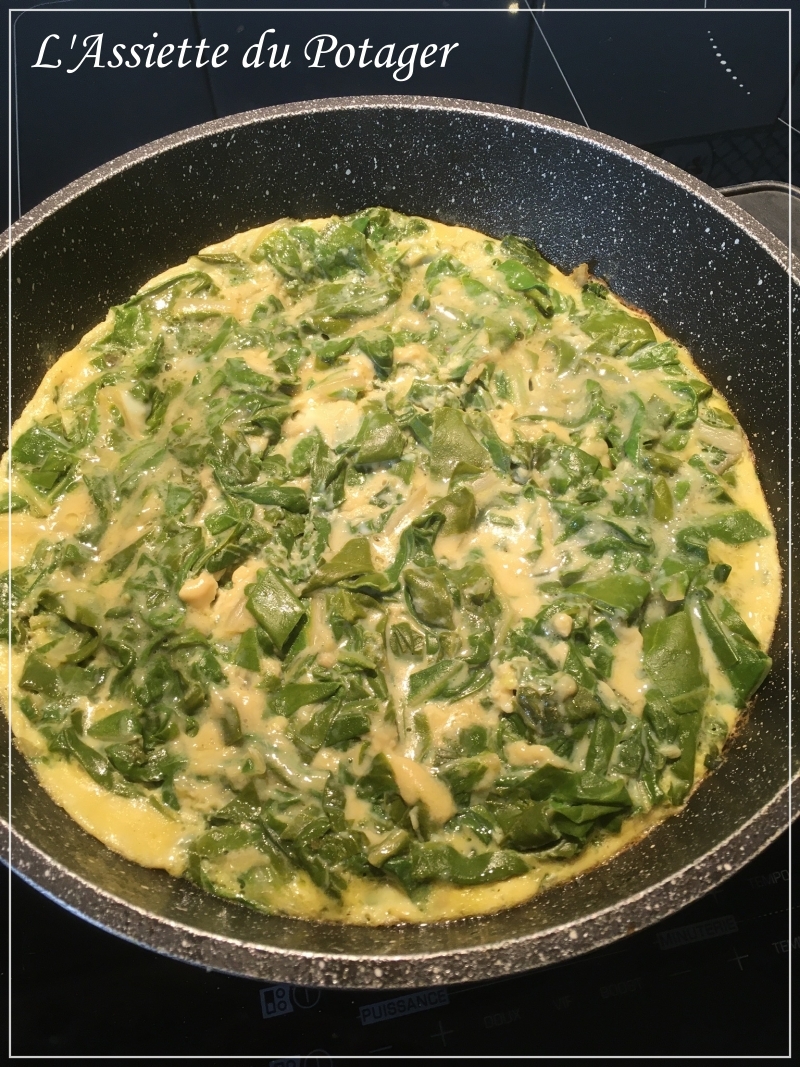 Omelette aux Blettes – L'Assiette du Potager